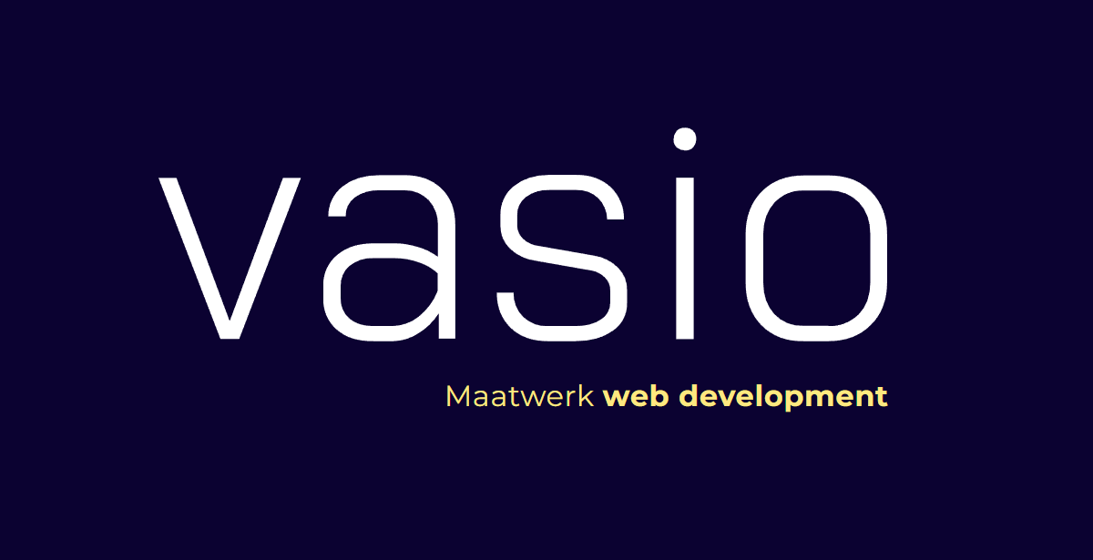 Vasio | Maatwerk webdevelopment
